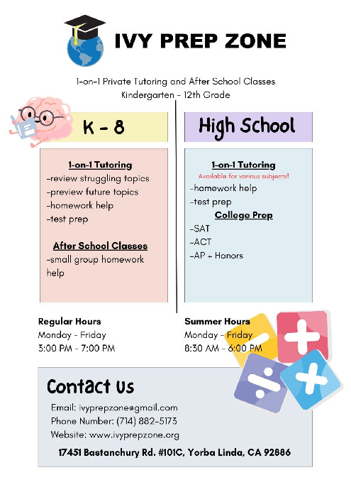 Programs Offered :: ivyprepzone